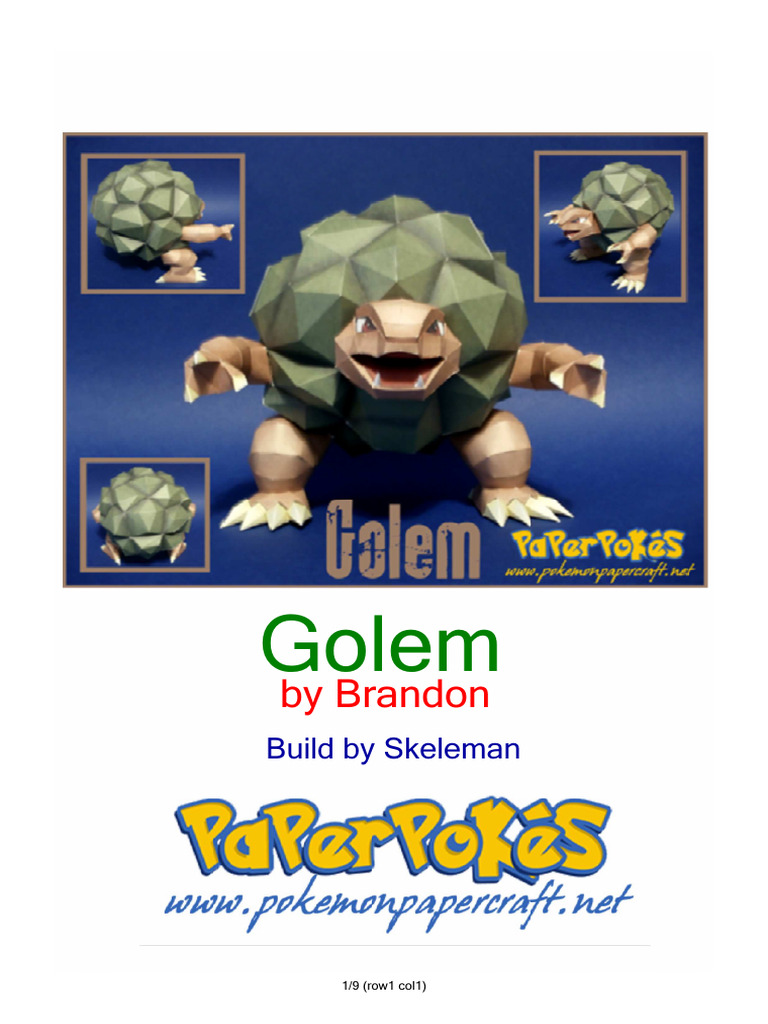 Golem A4 Shiny Lined | PDF