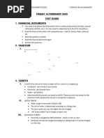 Tariff Worksheets GR12 | PDF