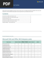M365 Plans Details Comparison | PDF | Microsoft Office | Software
