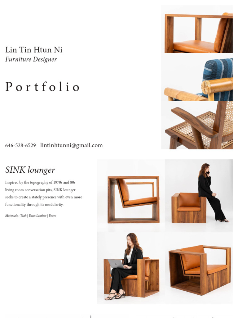 Modern Furniture Design Portfolio | PDF