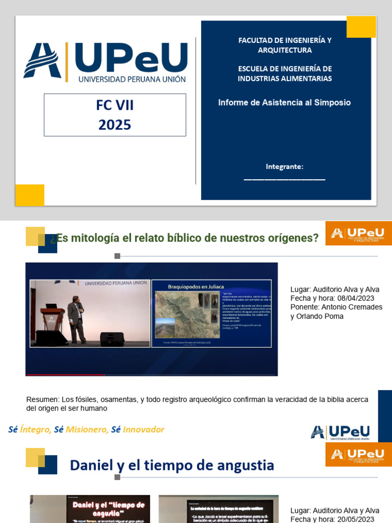 MODELO INFORME SIMPOSIO | PDF