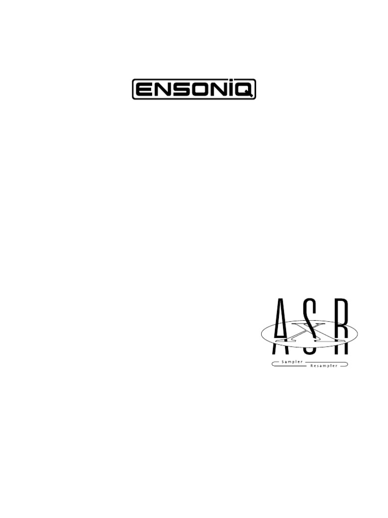 Ensoniq ASR-X - X-8 (8 Output Expander) Installation Manual | PDF