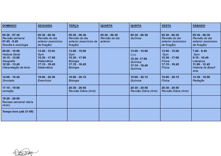 Rotina-2 Assinado | PDF