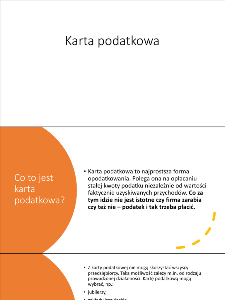 Karta Podatkowa - Kopia - Kopia | PDF