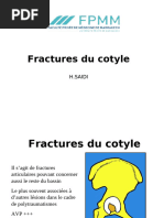 Classification des fractures du cotyle | PDF | Système squelettique | Appareil locomoteur
