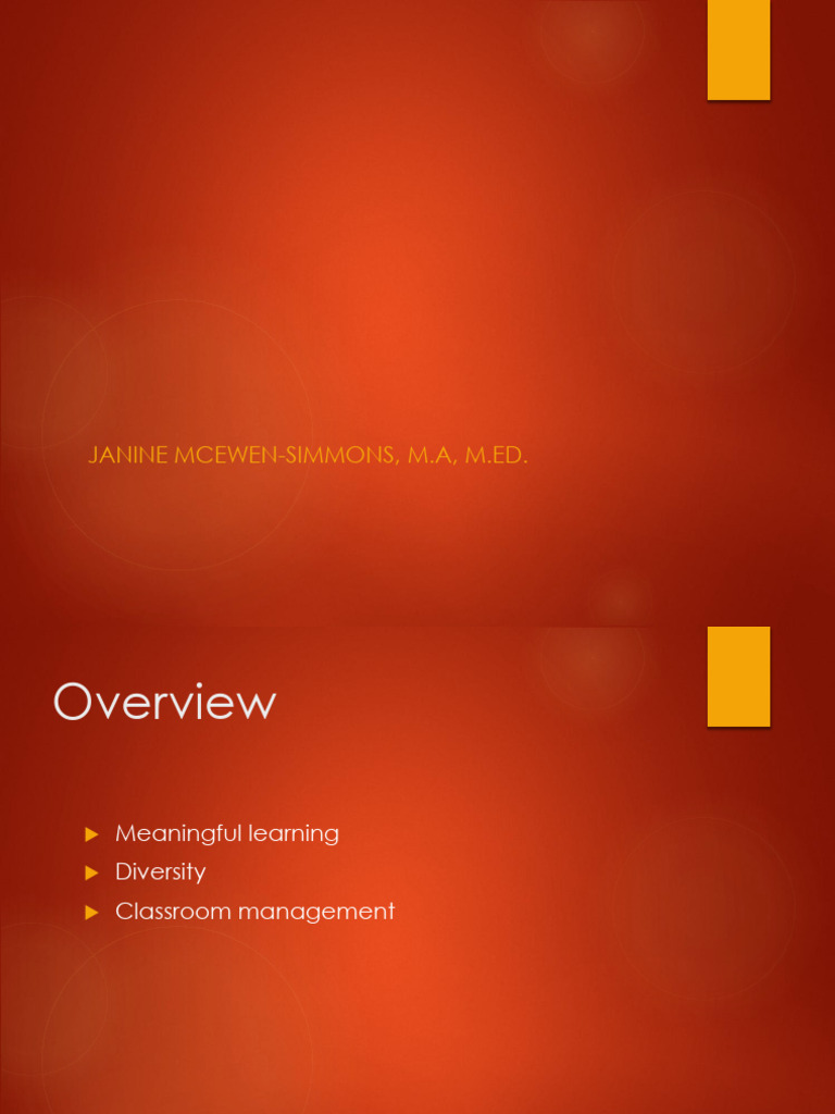 Notes 9 Constructivist Framework, Moral Developoment, Classroom ...