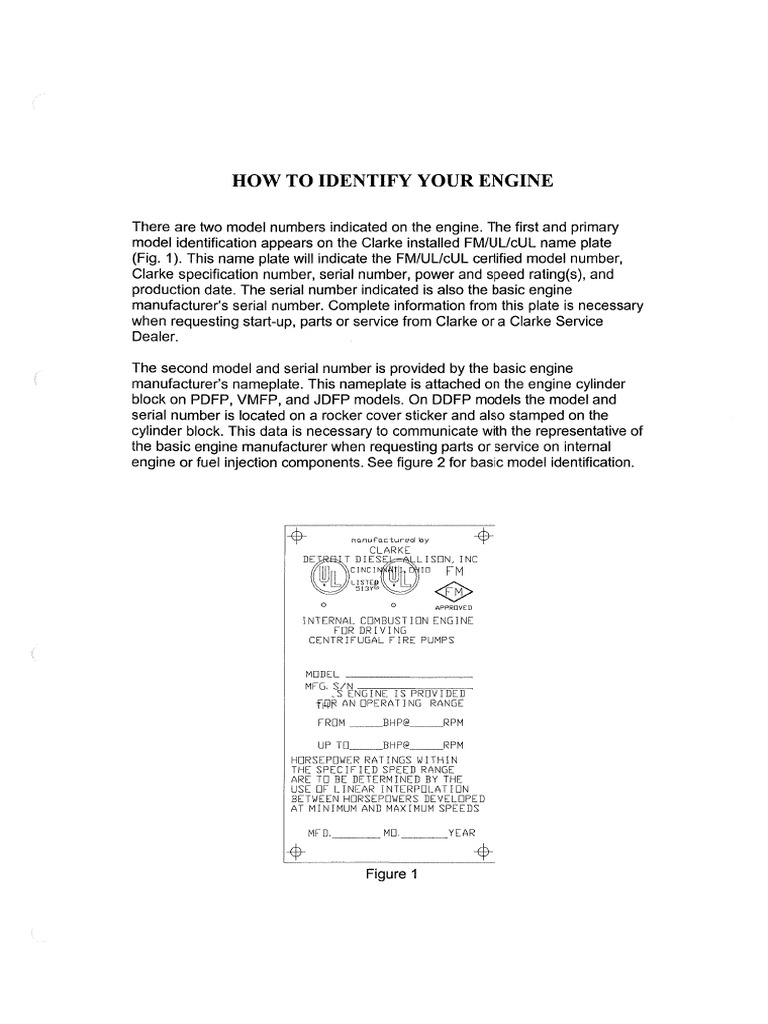 Clarke Firepump Engines DC Wiring Diagram Rev K | PDF