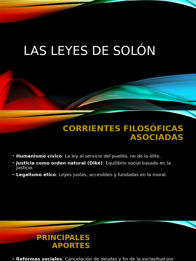 Las Leyes de Solón | PDF