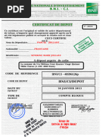 Certificat D'hospitalisation | PDF
