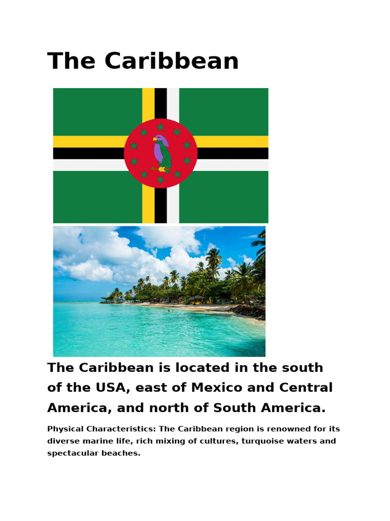 Overview of the Caribbean Region | PDF