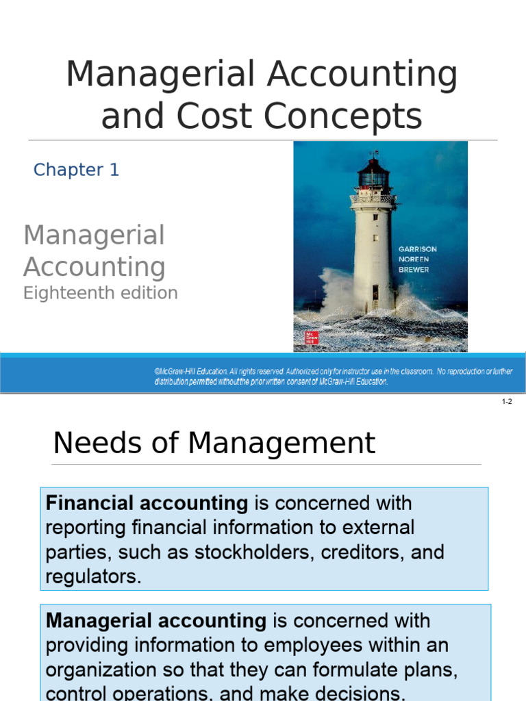 Mgmt 122 Chapter 1 slides - Tagged | PDF | Opportunity Cost | Business