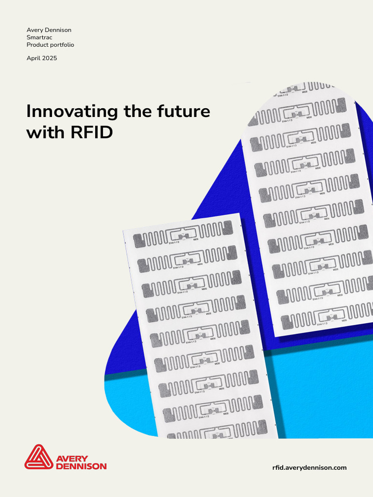 RFID Product Portfolio Joint Digital | PDF | Radio Frequency Identification