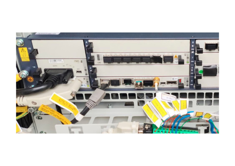 Connection Transmisi BBU | PDF