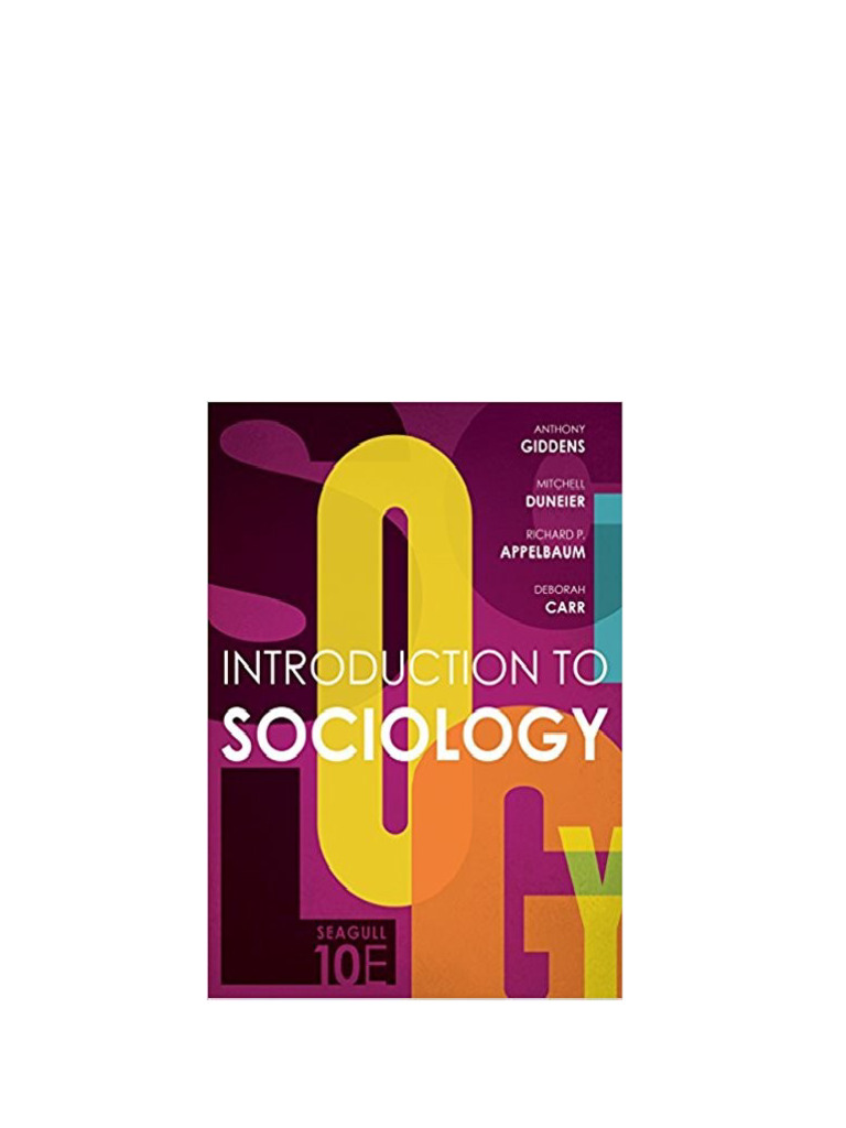 (Ebook PDF) Introduction To Sociology 10th Edition by Anthony Giddens PDF Download | PDF ...