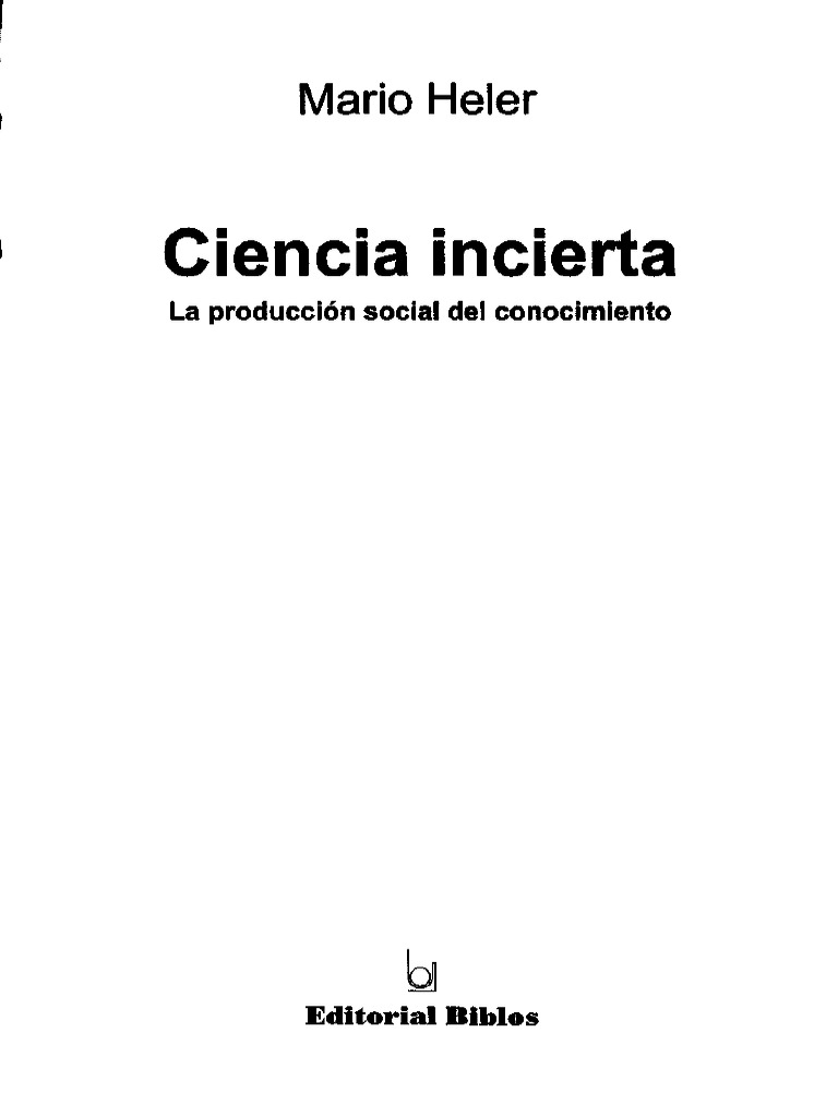 Heler. La Historia Oficial | PDF | Verdad | Conocimiento