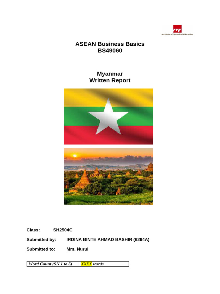 ASEAN Business Basics - Assignment Template | PDF | Economies