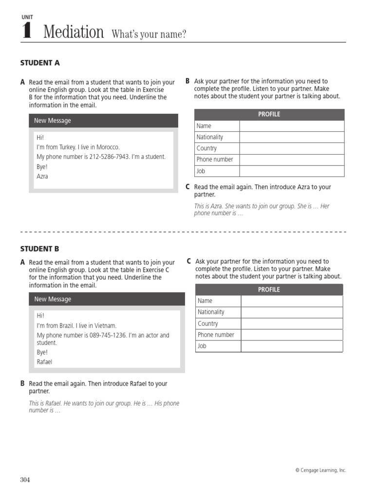1st AD Mediation Unit 1 | PDF
