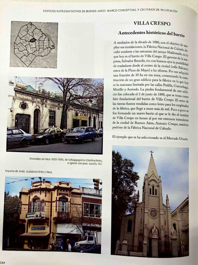 Valoración del Mercado Uriarte en Villa Crespo | PDF