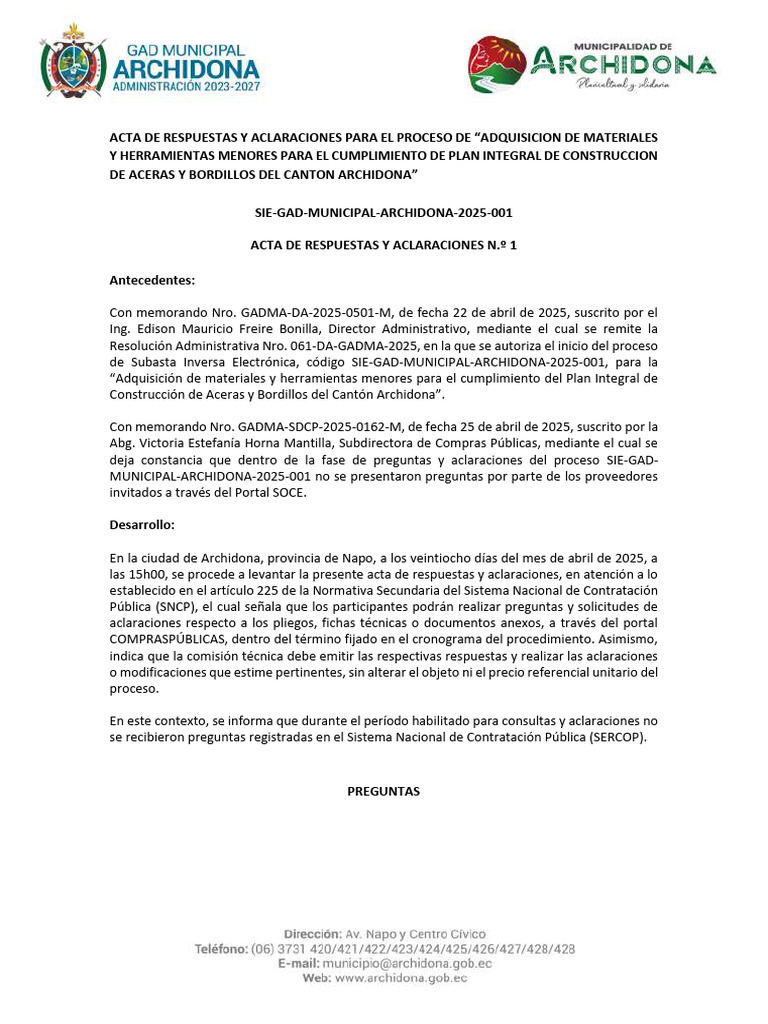 ACTA DE RESPUESTAS-signed | PDF