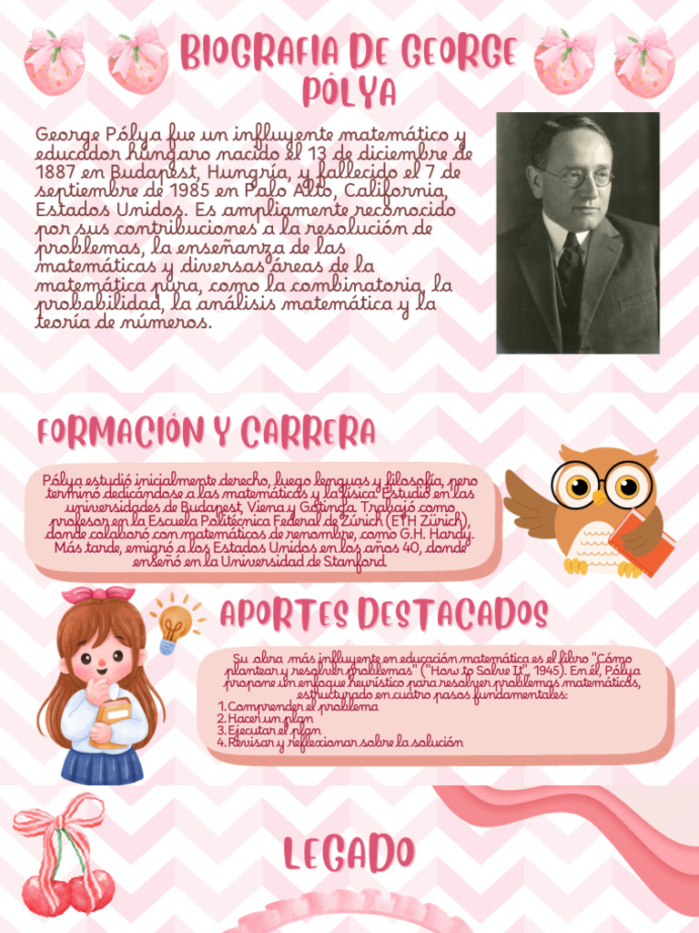 Biografía de George Pólya | PDF