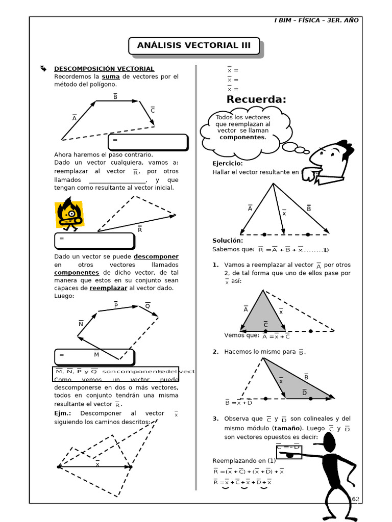 Análisis Vectorial III | PDF | Vector Euclidiano | Geometría del plano euclidiano