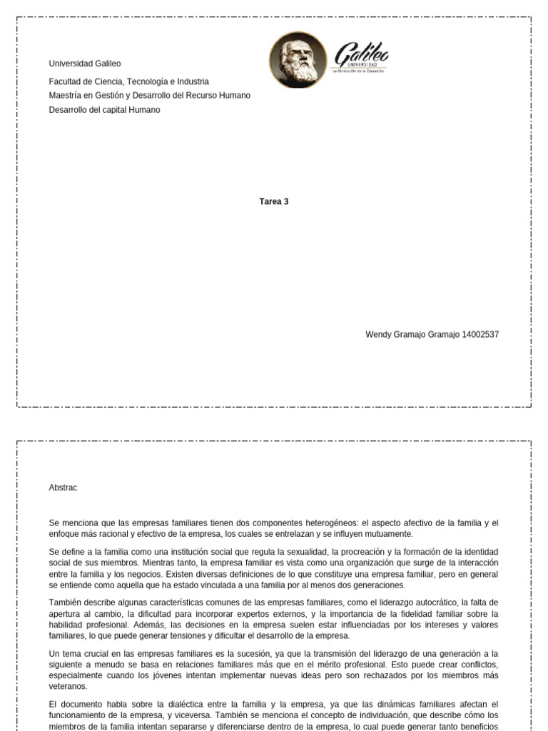 Tarea 3 | PDF | Business | Liderazgo