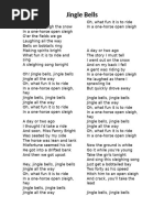 Jingle Bells Lyrics To Print | PDF