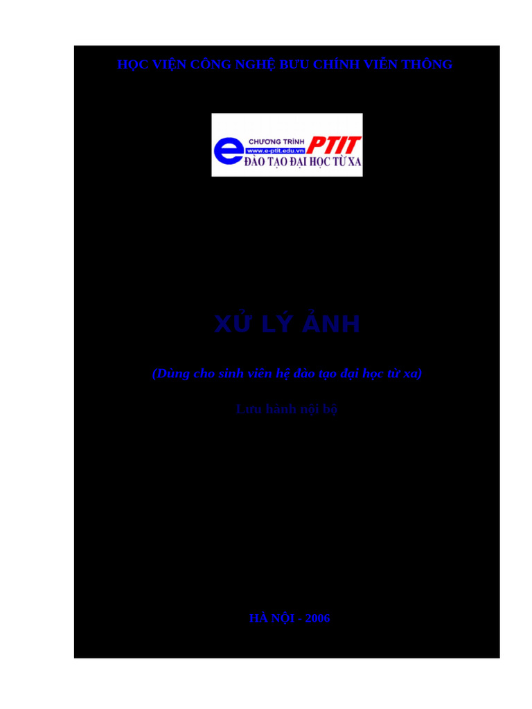 Xu Ly Anh - Nguyen Quang Hoan | PDF