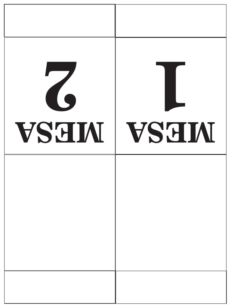 Identificador de Mesa | PDF