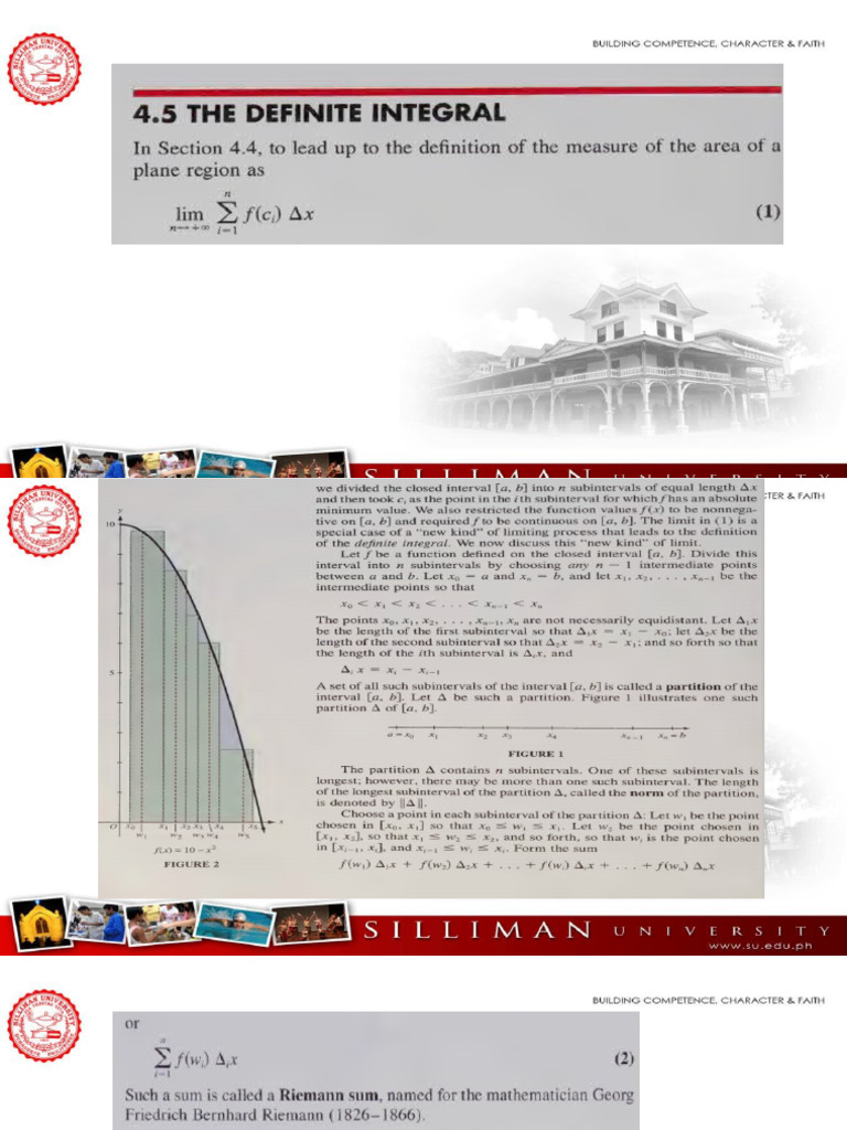 The Definite Integral | PDF