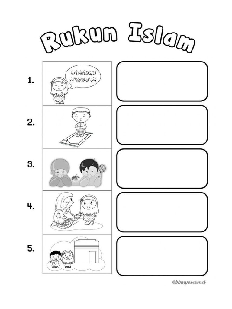 Lkpd Rukun Islam | PDF