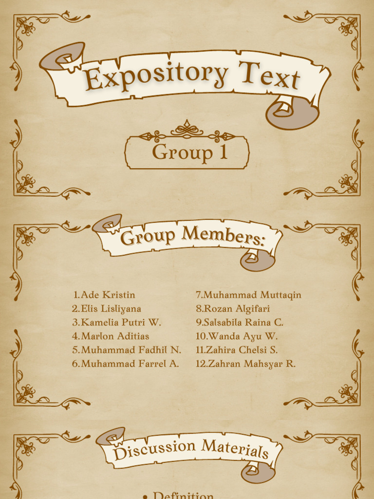 Understanding Expository Texts | PDF | Word | Opinion