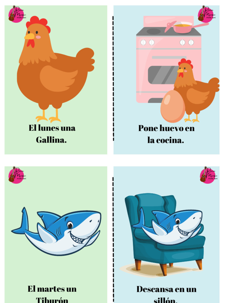 El Lunes Una Gallina Pone... | PDF