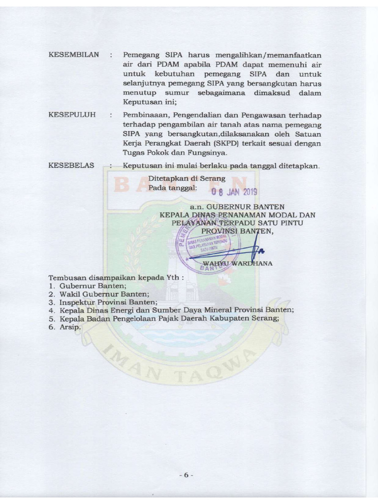 Sipa PT Inti Globalind SB1 | PDF