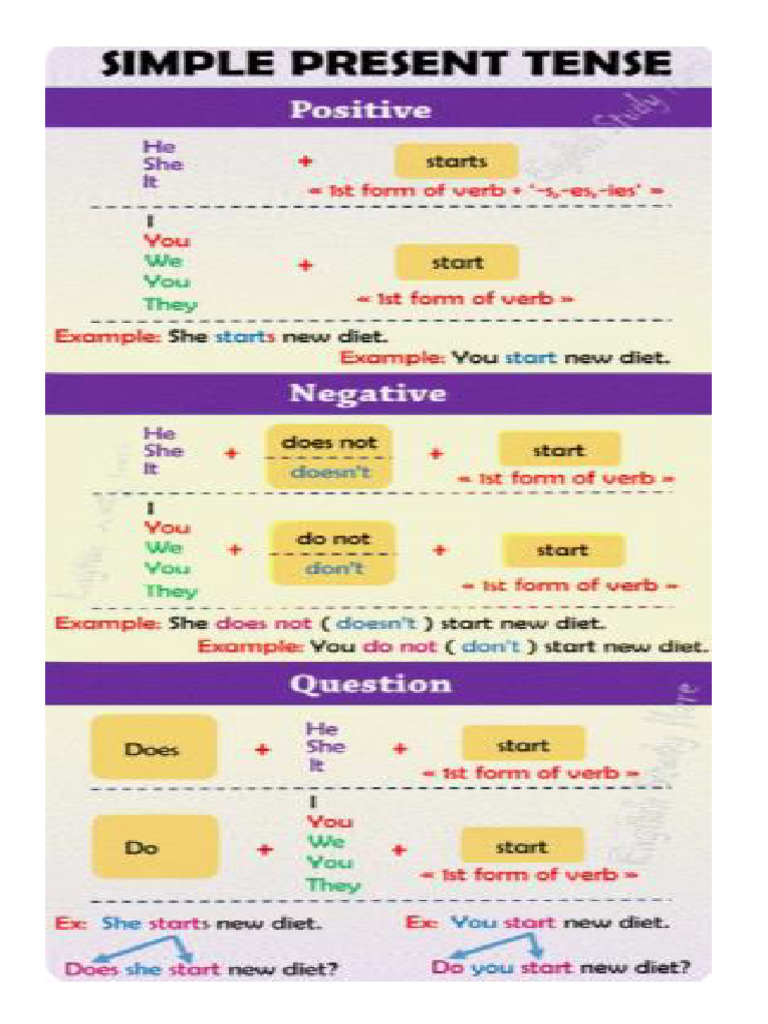 SIMPLE PRESENT | PDF