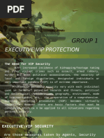Vip Security and Protection Course | PDF | Safety | Hazards