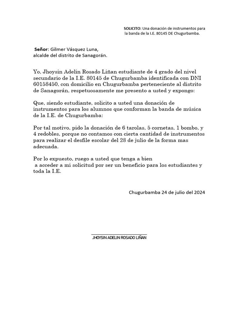 SOLICITO | PDF