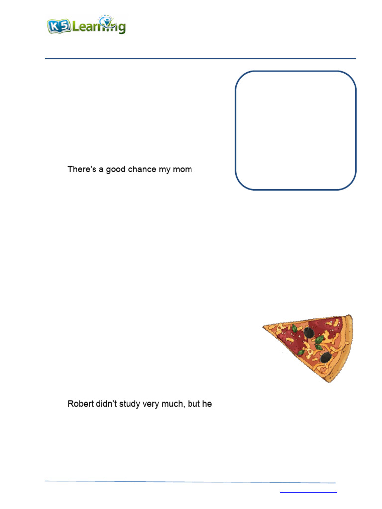 Helping Verbs - May, Might and Must Worksheet | PDF