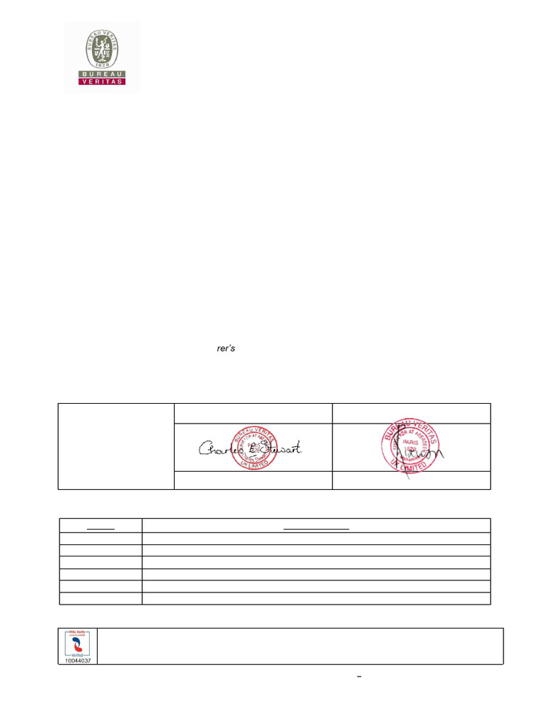 Type Approval Certificate for Bend Restrictor | PDF | Specification ...