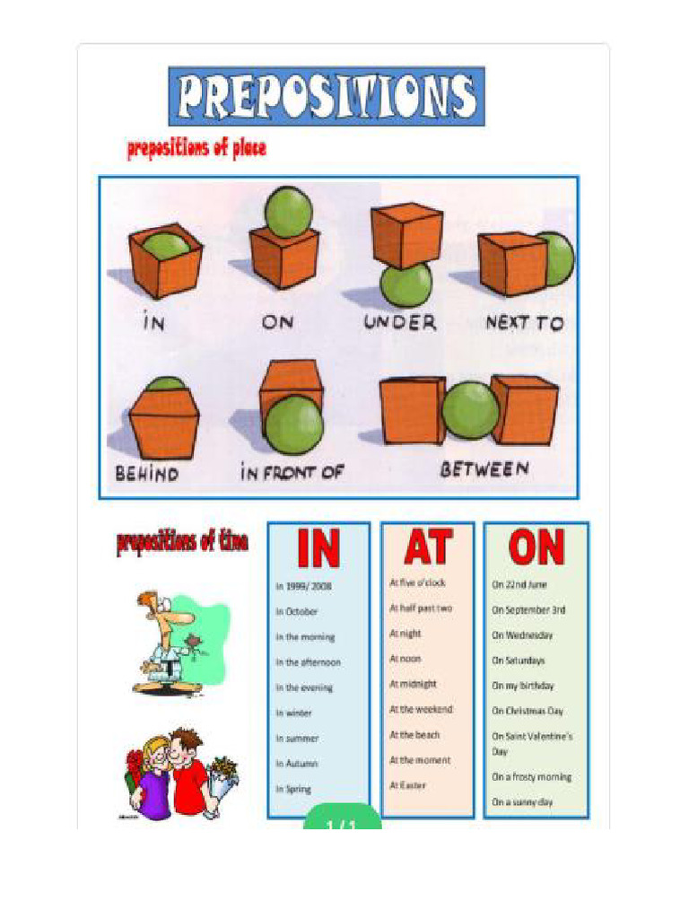 PREPOSITION | PDF