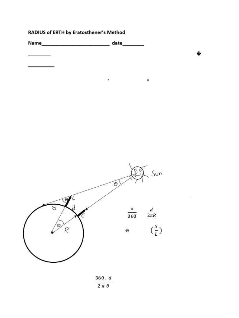 RADIUS of ERTH Sept Equinox | PDF | Equator | Astronomy