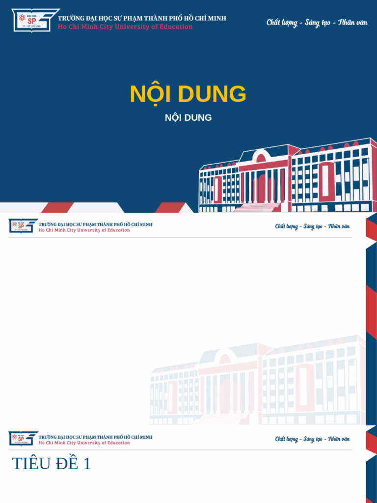 HCMUE - PPT Template (Autosaved) | PDF