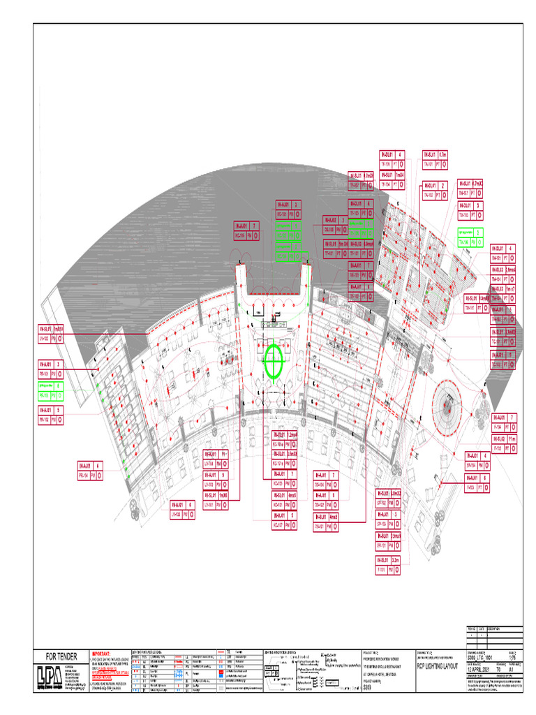 S309 - LTG - 1001 RCP Lighting Layout | PDF