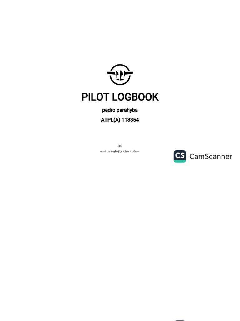 EASA FCL.050 Logbook | PDF | Professional Titles And Certifications ...