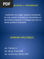 Bienes Mostrencos y Vacantes: Definición y Ejemplos | PDF | Propiedad ...