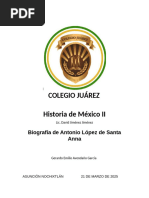 La dictadura de Santa Anna (1853-1855) | PDF | México | Gobierno