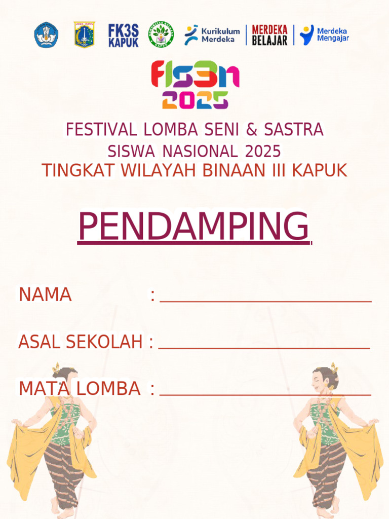 Name Tag Pendamping FLS3N 2025 | PDF