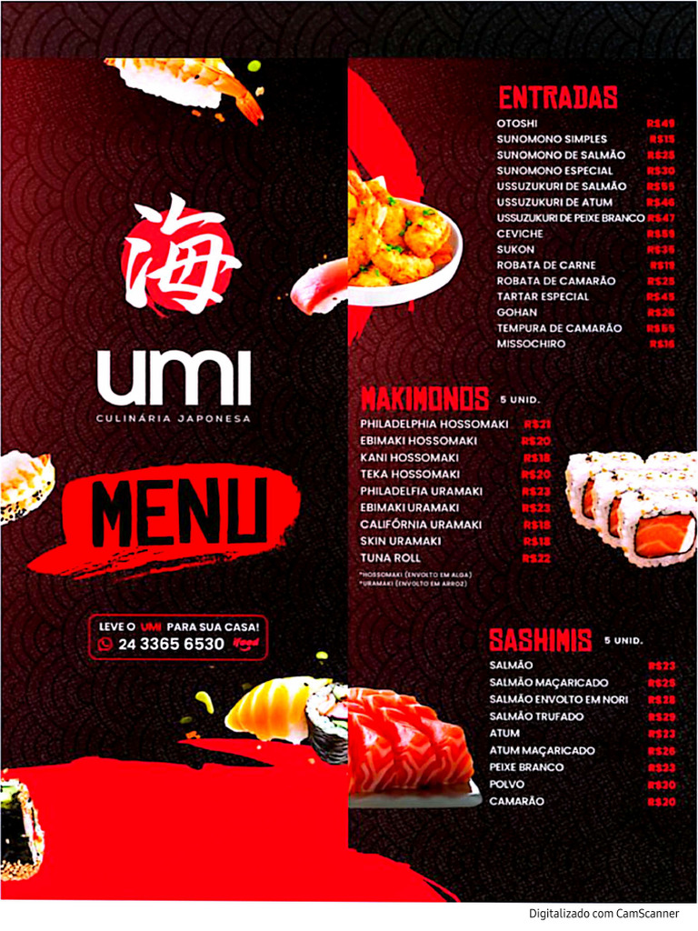 ° Menu Umi ° | PDF