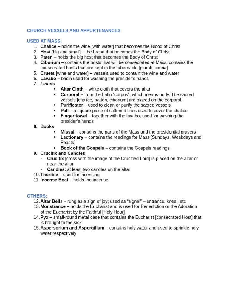 Vessels and Appurtenances | PDF