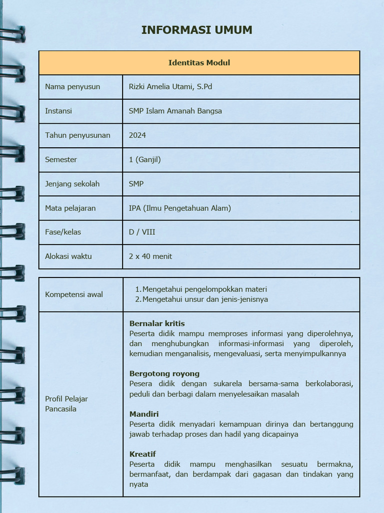Modul Senyawa Fiks | PDF